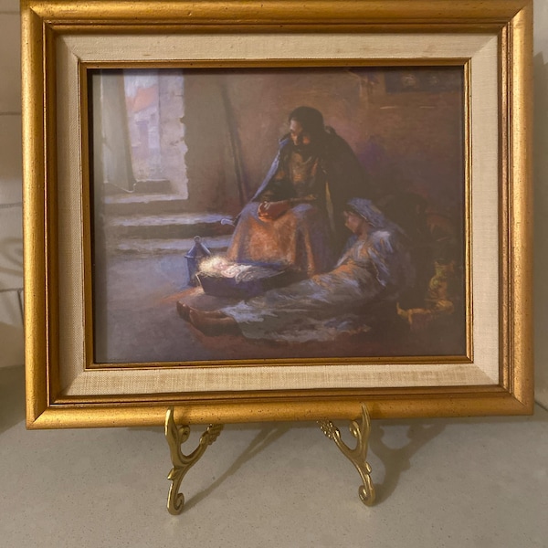 Gari Melchers the Nativity Impressionist Style Art Print Museum Quality ...