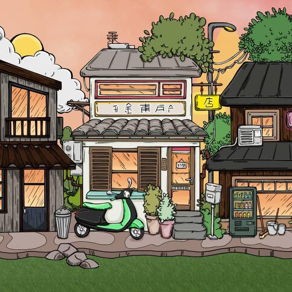 Sanctuary Coloring Page, Digital Print, Cozy Interior, Magical, House ...