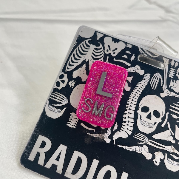 X-ray Markers Set of 2 Cute X Ray Markers Glitter Xray Markers Rad Tech ...