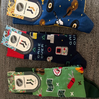 Music Socks From MANY MORNINGS Women's Socks Men's - Etsy