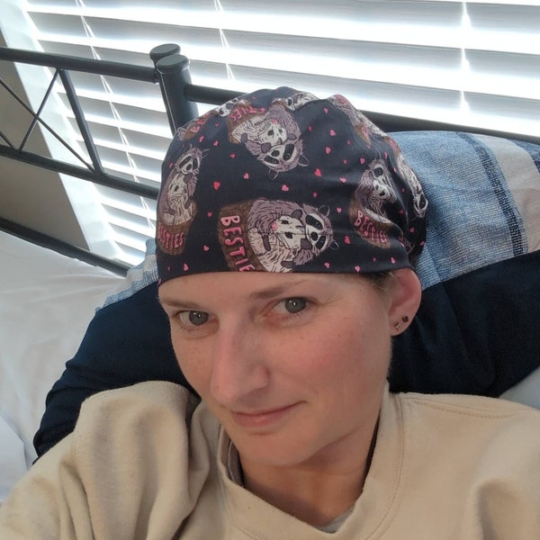 Face-lift Markings Scrub Cap, Plastic Surgeon Hat, Cosmetic Surgery ...