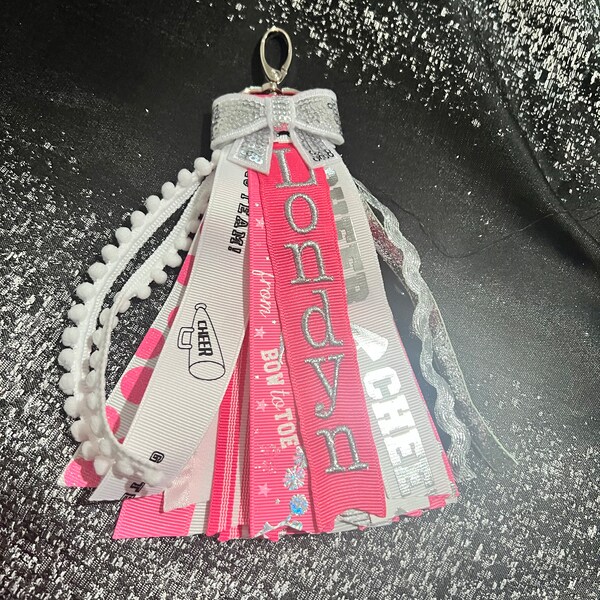 Cheer Zipper Charm/zipper Pull/cheer Bag Tag/cheer Gift/cheer/bag Tag ...