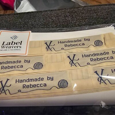 Personalized 100% Woven Sewing Labels - Etsy