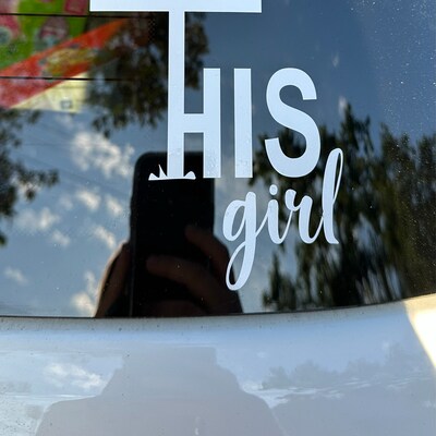 Jesus Car Decal Window Vinyl Sticker Jesus With Thorns Vehicle Graphic ...