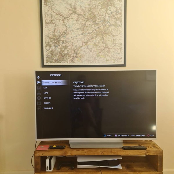 Handmade Rustic Pine TV Stand With Hairpin Legs - Etsy UK