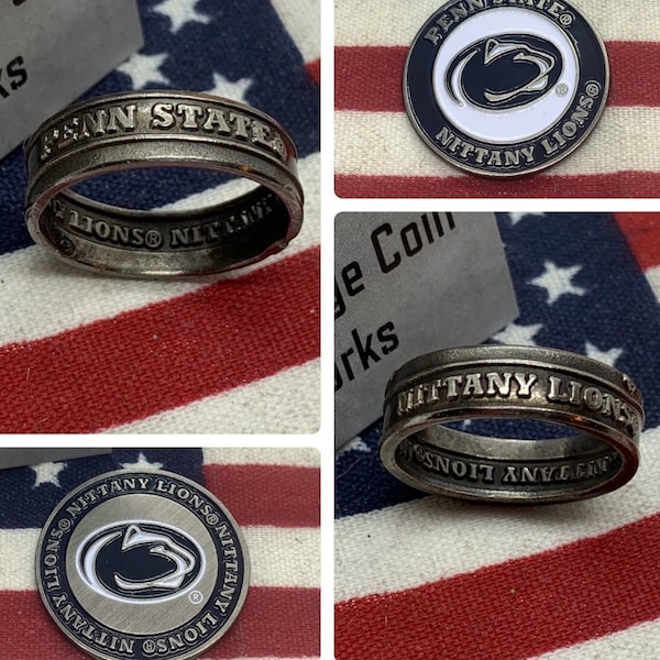 1 Oz GOLD American Eagle Coin Ring One Ounce - Etsy