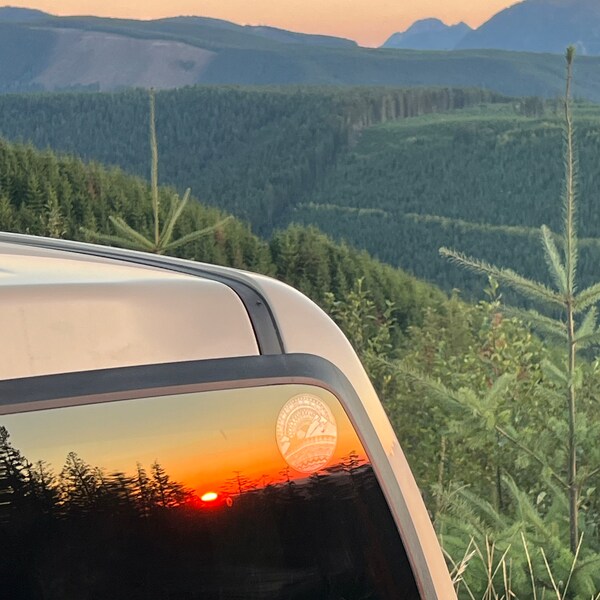 Mountain Design Stickers for Outdoor Gear Sticker for Nature Lovers ...