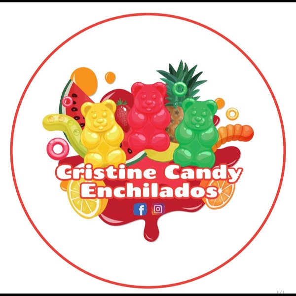 Circle Custom Labels, Chamoy Gummies Labels, Chamoy Stickers ...