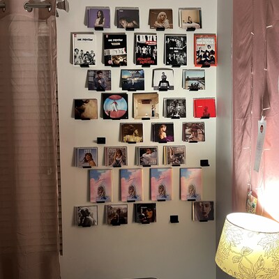 Compact Disc CD Display Wall Floating Mount Shelf - Etsy