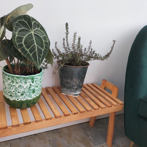 Flower Pots Holder Bench, Plant Stands for Indoor Plants, Plant Riser ...