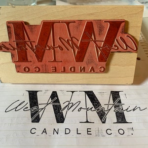 Large Custom Stamp Custom Logo Stamp Custom Rubber Stamp - Etsy