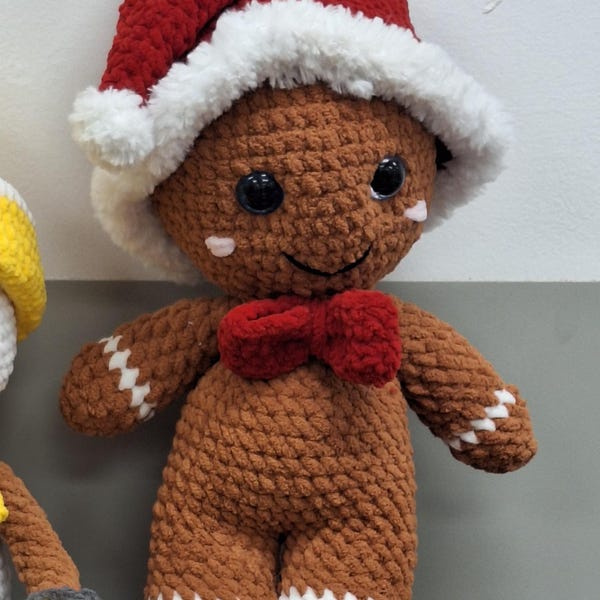 Gingerbread Crochet Pattern,christmas Crochet Pattern,crochet ...
