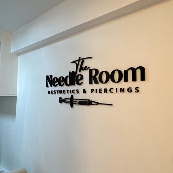 Custom Laser Cut Logo Sign,lobby Sign, Office Decor, Office Sign for ...