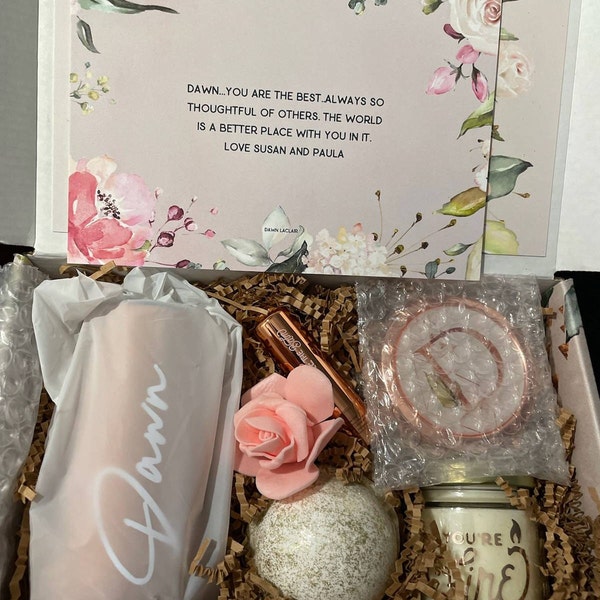 Thank You Gift Box for Her, Show Gratitude or Token of Thanks ...