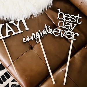 Wedding Photo Booth Props Word Cutouts for Wedding Photo Booth DIY ...