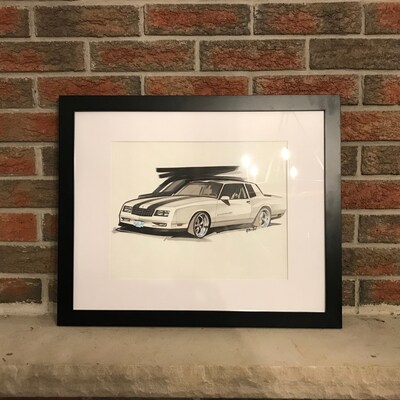 Personalised Car Drawing Original Art Marker Pen Drawing of - Etsy UK