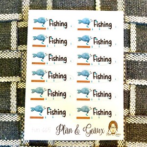 Camping Stickers Caravan Planner Stickers Camper Sticker - Etsy
