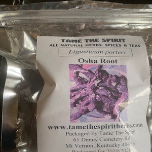 Osha Root Wild Harvested Fresh Organic Herbs - Etsy