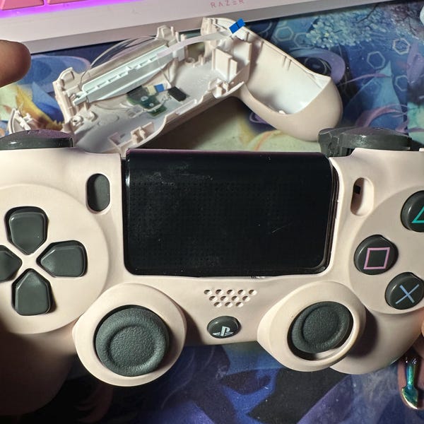 Custom Nintendo Switch Pro Controller Matcha Green Replacement Shell ...