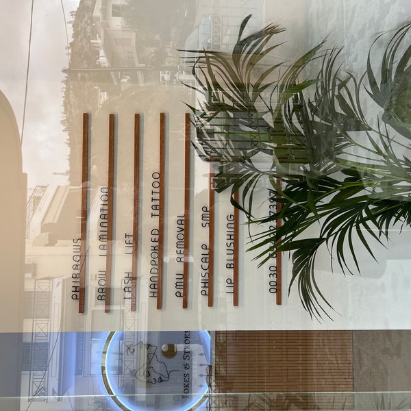 QR MENU | QR Table Stand Engraved on Wooden Cube | Digital Menus for ...