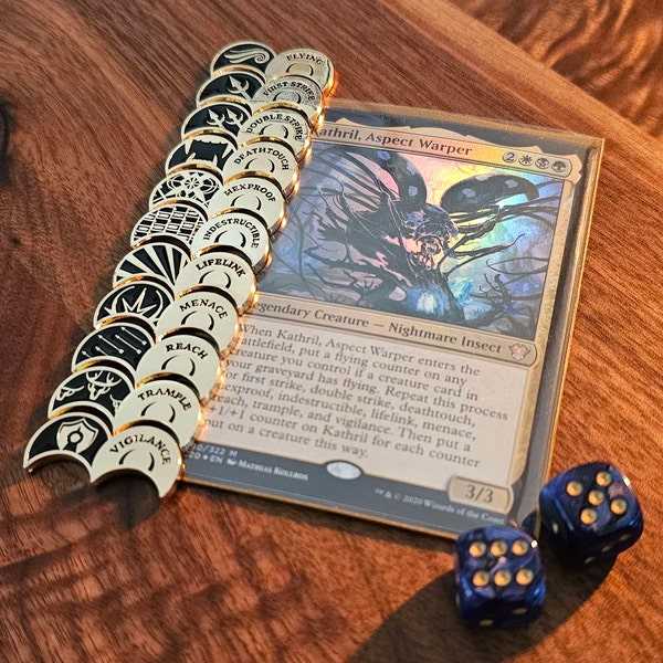 L5R Phoenix Metal Fate Reignited and Scholar Luxury Tokens - Etsy