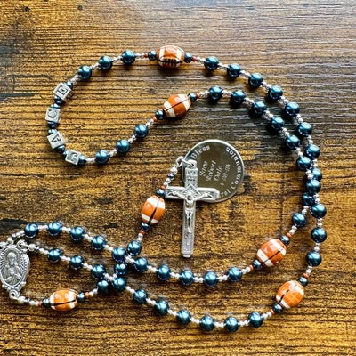 First Communion Rosary, Boy Communion Gift, Communion Bead ...