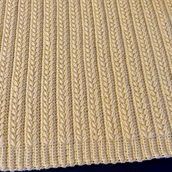 CROCHET PATTERN + VIDEO Cozy Braided Wheat Stitch™ Crochet Blanket ...