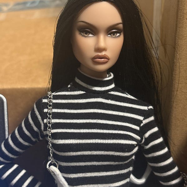 Paperark DOOARE DOLL BODY Without Head 1/6 Ooak Blythe Monster High ...