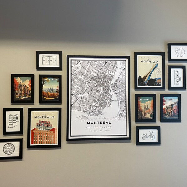 Print Map YOUR CITY Maps City Custom Map Prints, Wall Art Any Location ...