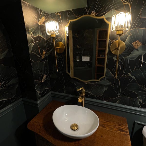 Modern Wall Mirror | Squiggly Mirror | Unique Mirror for Living Room or ...
