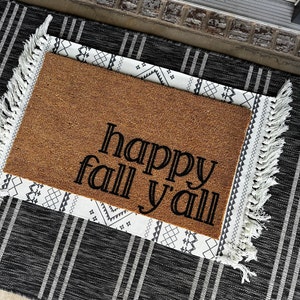 Pink Halloween Doormat Ghost Welcome Mat Halloween Decor - Etsy