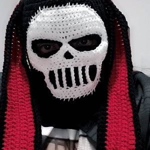 Skull Balaclava Crochet Pattern PDF - Etsy