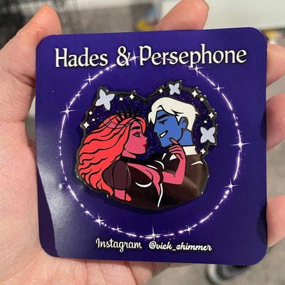 Hades and Persephone Enamel Pin - Etsy