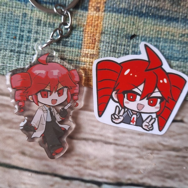 Kasane Teto Halloween: Holographic Stickers - Etsy