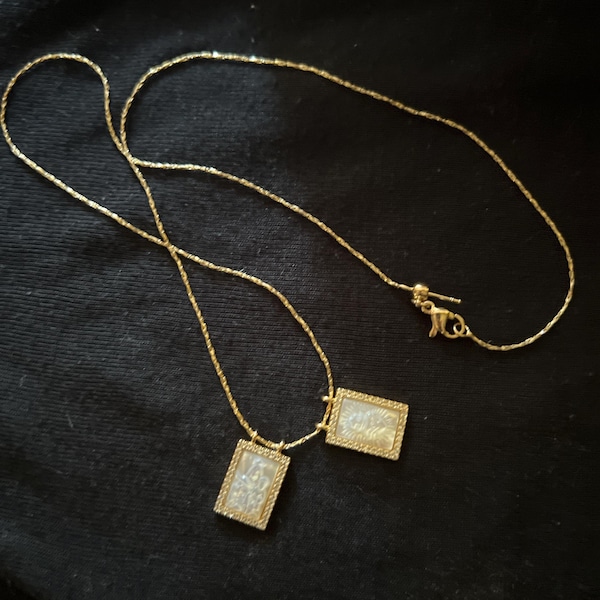 Catholic Scapular Necklace, Scapular, Religious Jewelry, Catholic ...