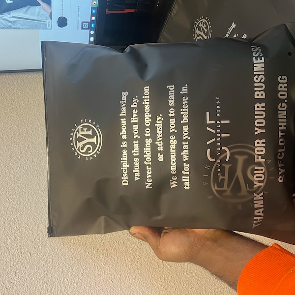 Custom High Quality Black Matte Bag for Packing Clothes，cloth Packaging ...
