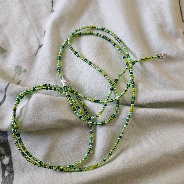 Mahogany Majesty Waist Beads Set of 3 Waist Beads With Clasp Weight ...