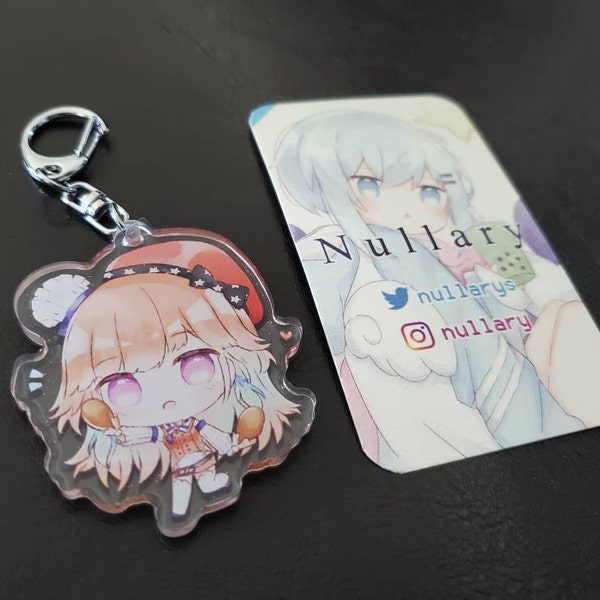 Vtuber Acrylic Keychains - Etsy