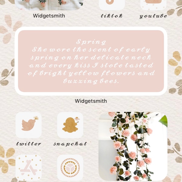 Green Procreate Color Palette Garden Pink Yellow Floral Color Scheme