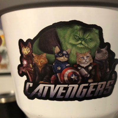 Catvengers Sticker - Etsy