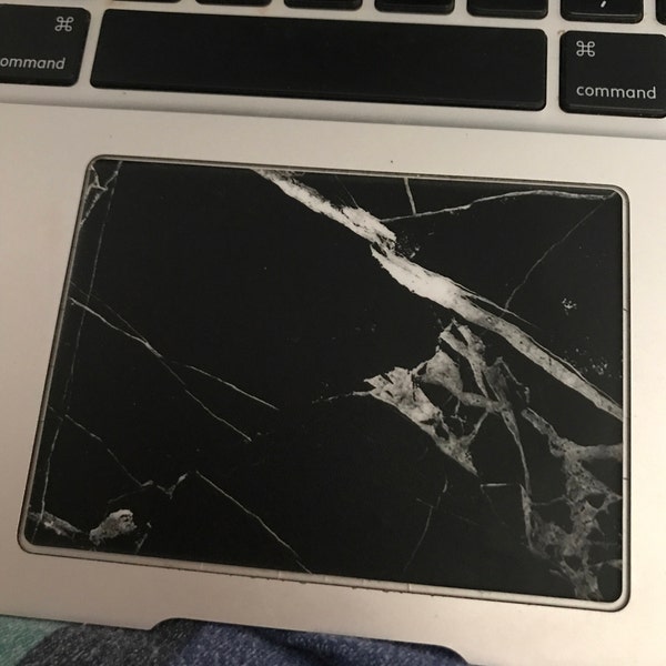 Black Marble Vinyl Trackpad, Mousepad Tech Accessories, MacBook Decal ...
