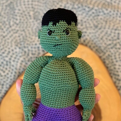 The Hulk Crochet Pattern - Etsy