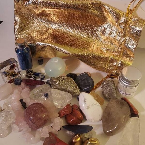 Persephone Altar Kit DIY, Ritual Kit, Anointing Oil, Herbs, Witch ...