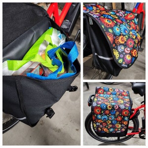 Bikybag Classic Bicycle Double Pannier Bag Cycle Bike - Etsy