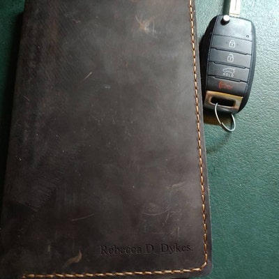 Handmade 4x6 Top Bound Notebook Cover, Personalizedleather Cover for ...