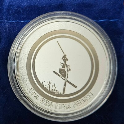 1 Oz Fine .999 Silver Logo/photo Coin. Design & Create Your Own ...