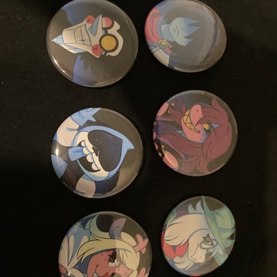 Deltarune Button Set - Etsy