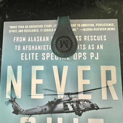 Leather Magnetic Bookmark, Personalized Leather Bookmark, Custom ...