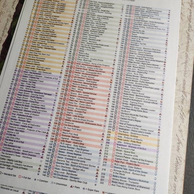 Lorcana the First Chapter Card List - Etsy