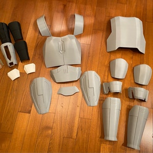 Mandalorian Back Armor Can Be Custom Sized Manufactured & | Etsy